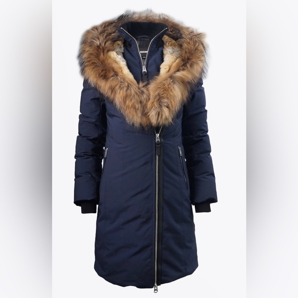Mackage | Jackets & Coats | Mackage Women Trish Navy Down Puffer Coat ...